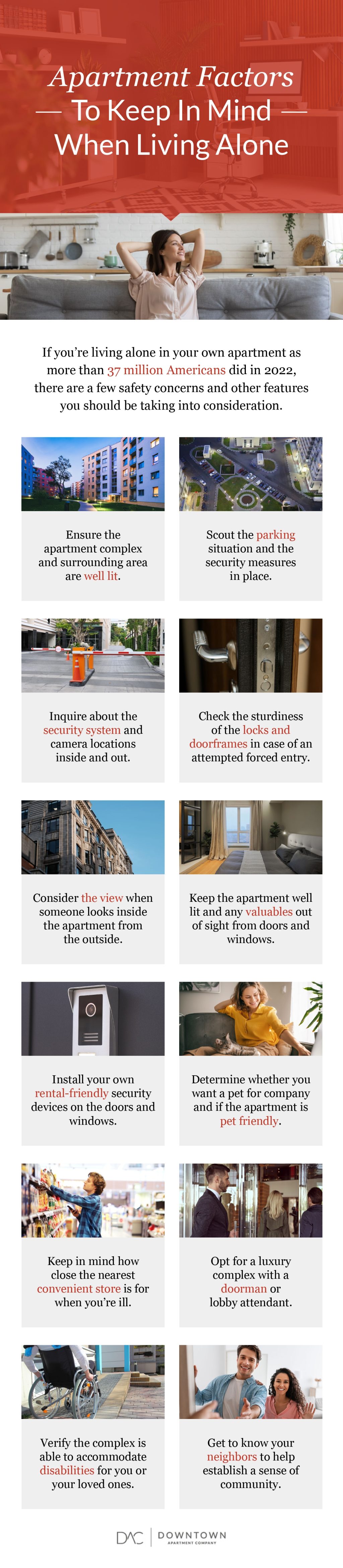 Tips For Securing Your Apartment While Living Alone - Alpine Home